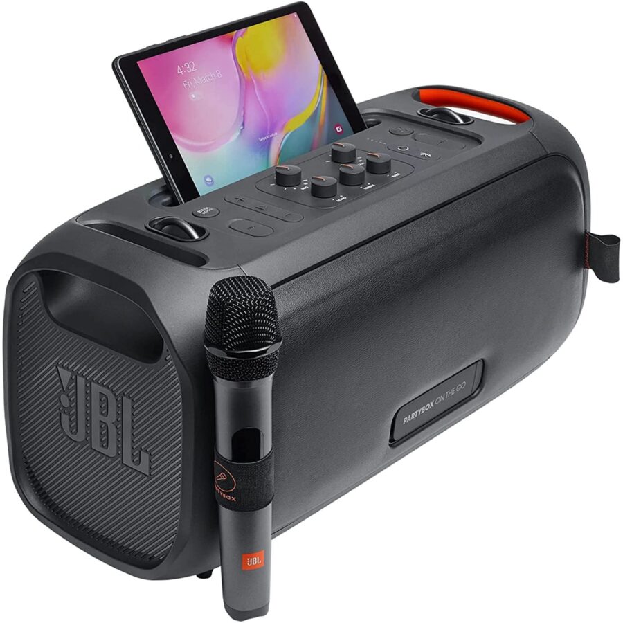 JBL PartyBox On The Go Portable Bluetooth Speaker with Mic JBL PartyBox On The Go Portable Bluetooth Speaker with Mic