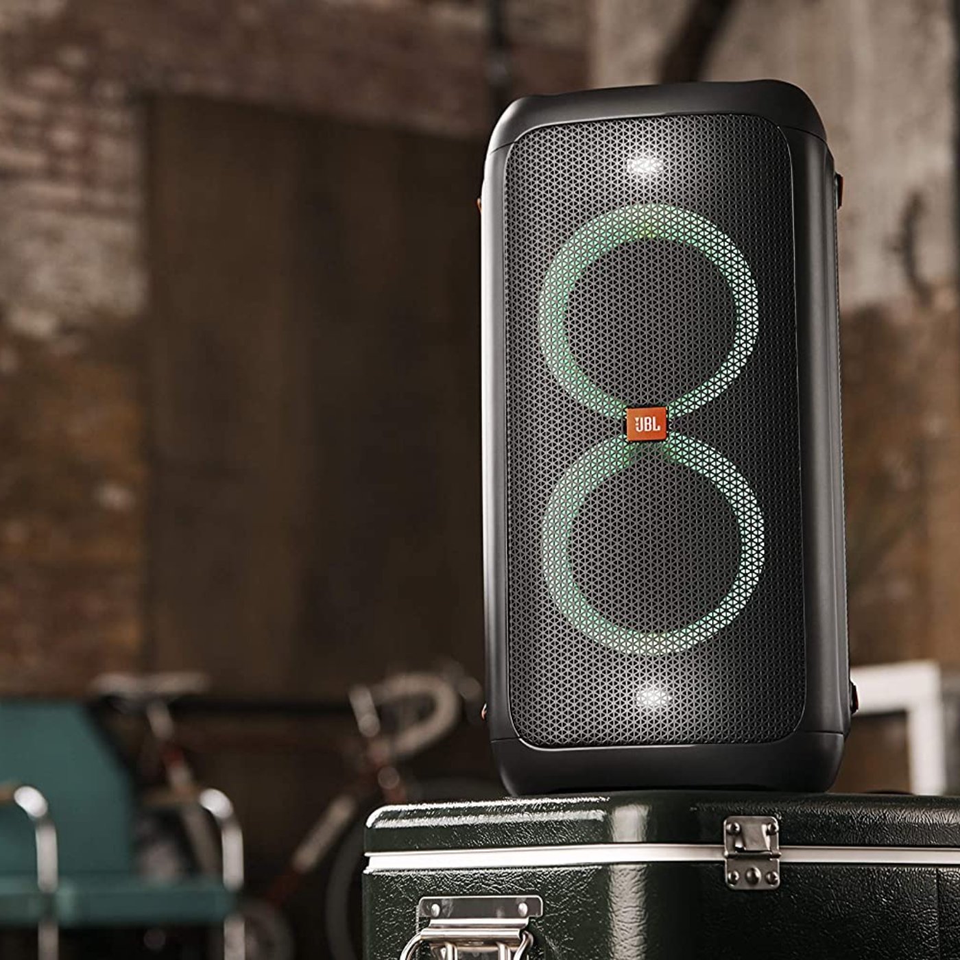 JBL PartyBox 100 Portable Waterproof Wireless Bluetooth Speaker ...