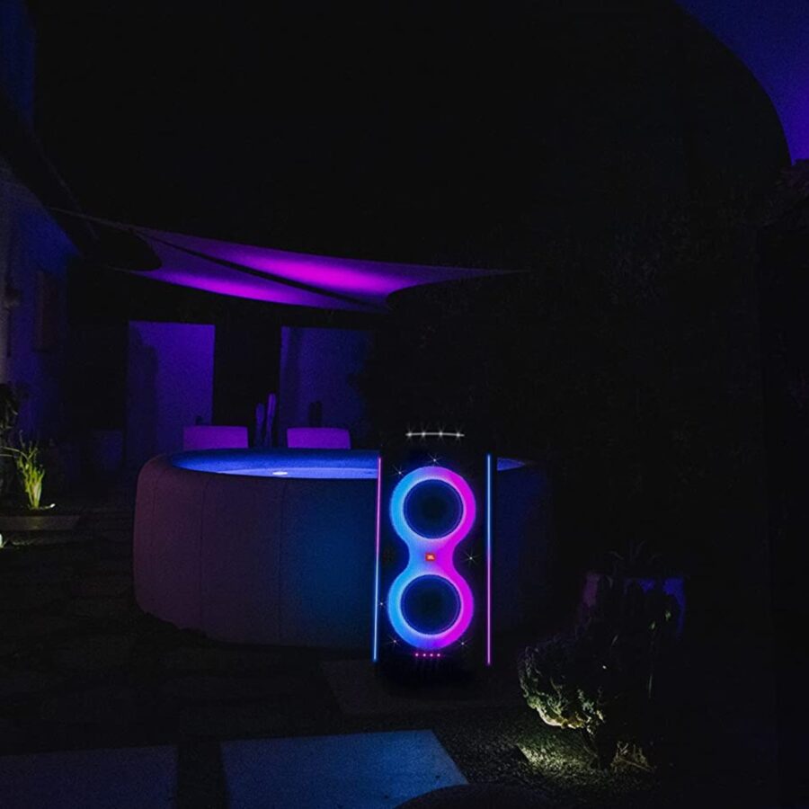 JBL Partybox 710 built-in lights splashproof Powerful sound 800W ...