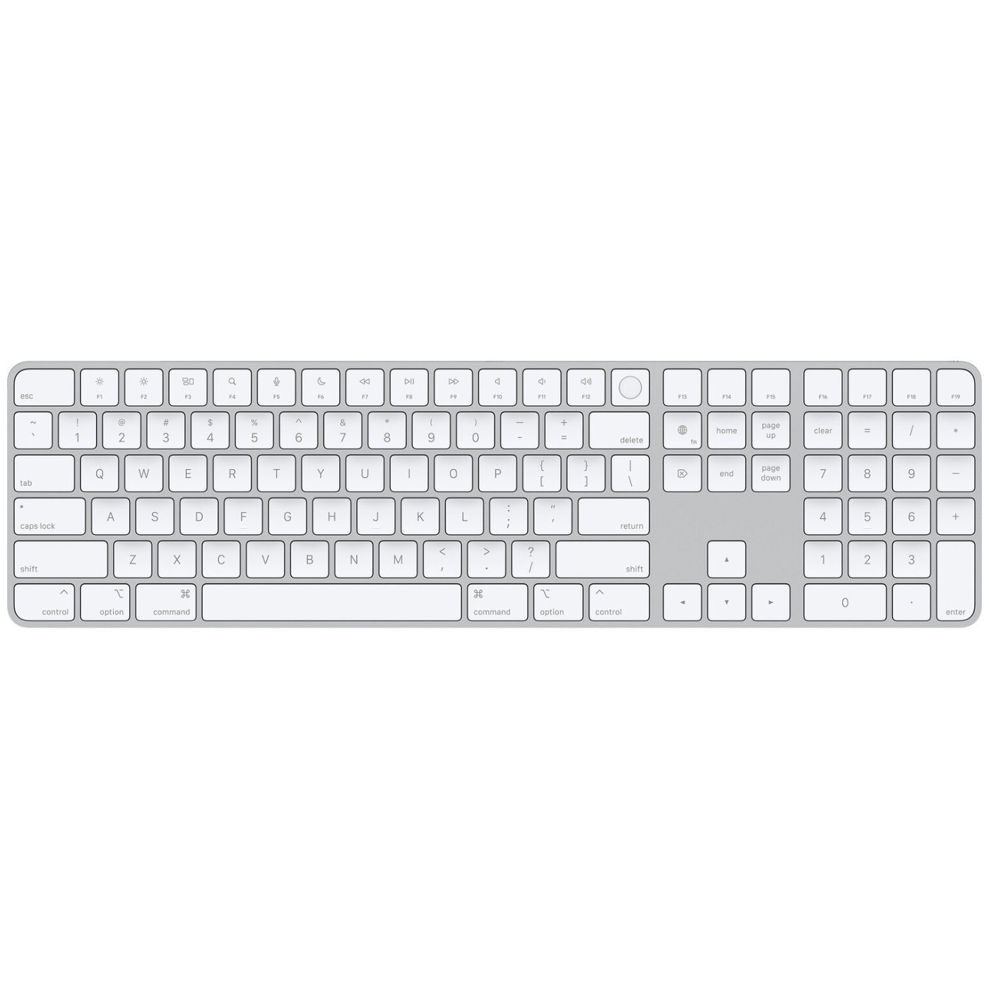 Apple Magic Keyboard With Numeric Keypad And Touch Id
