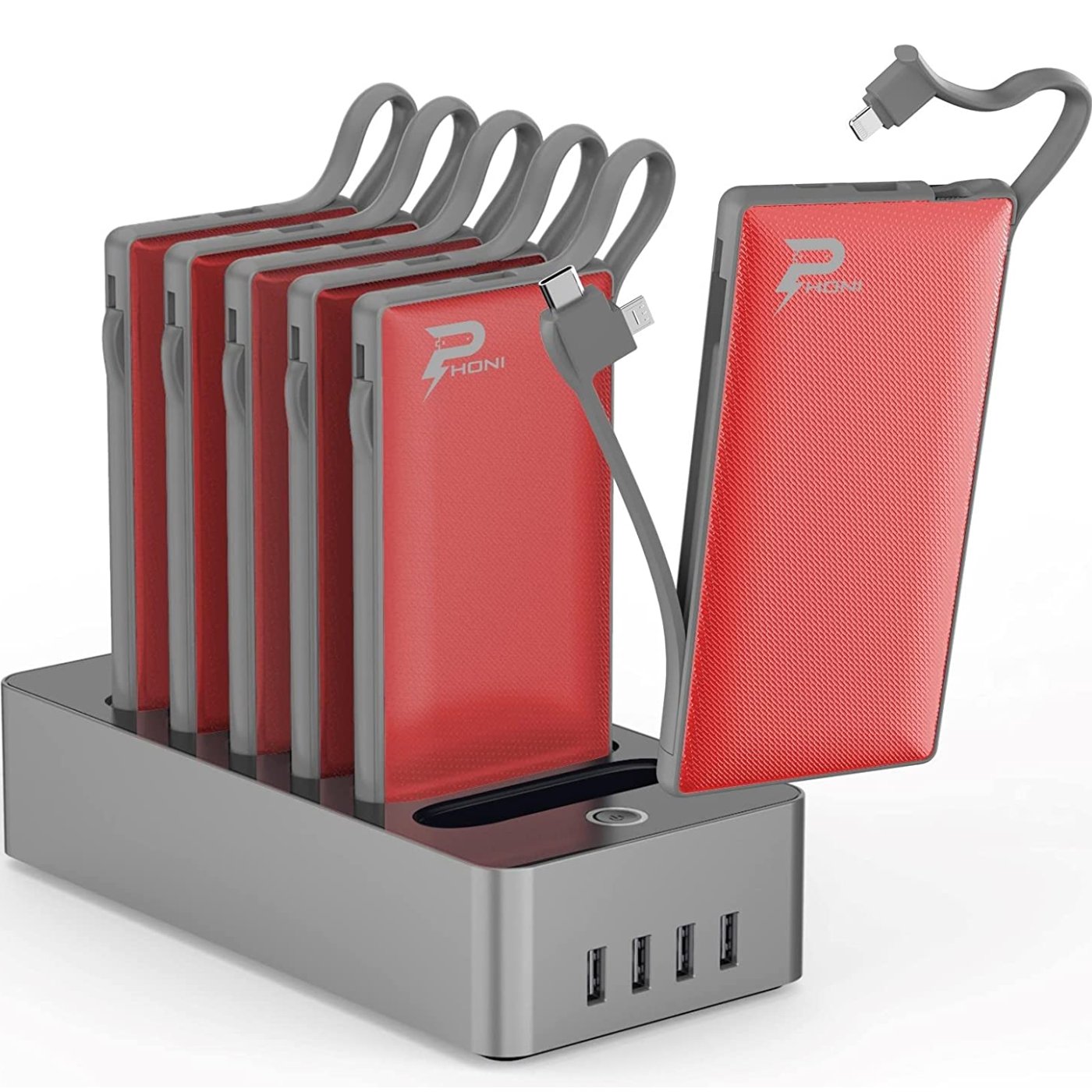 Phoni 6 in 1 Power Bank - Eshtir.com