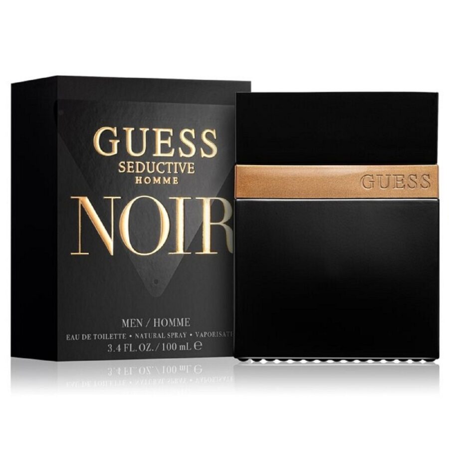 Guess Seductive Homme Noir Eau de Toilette - Eshtir.com