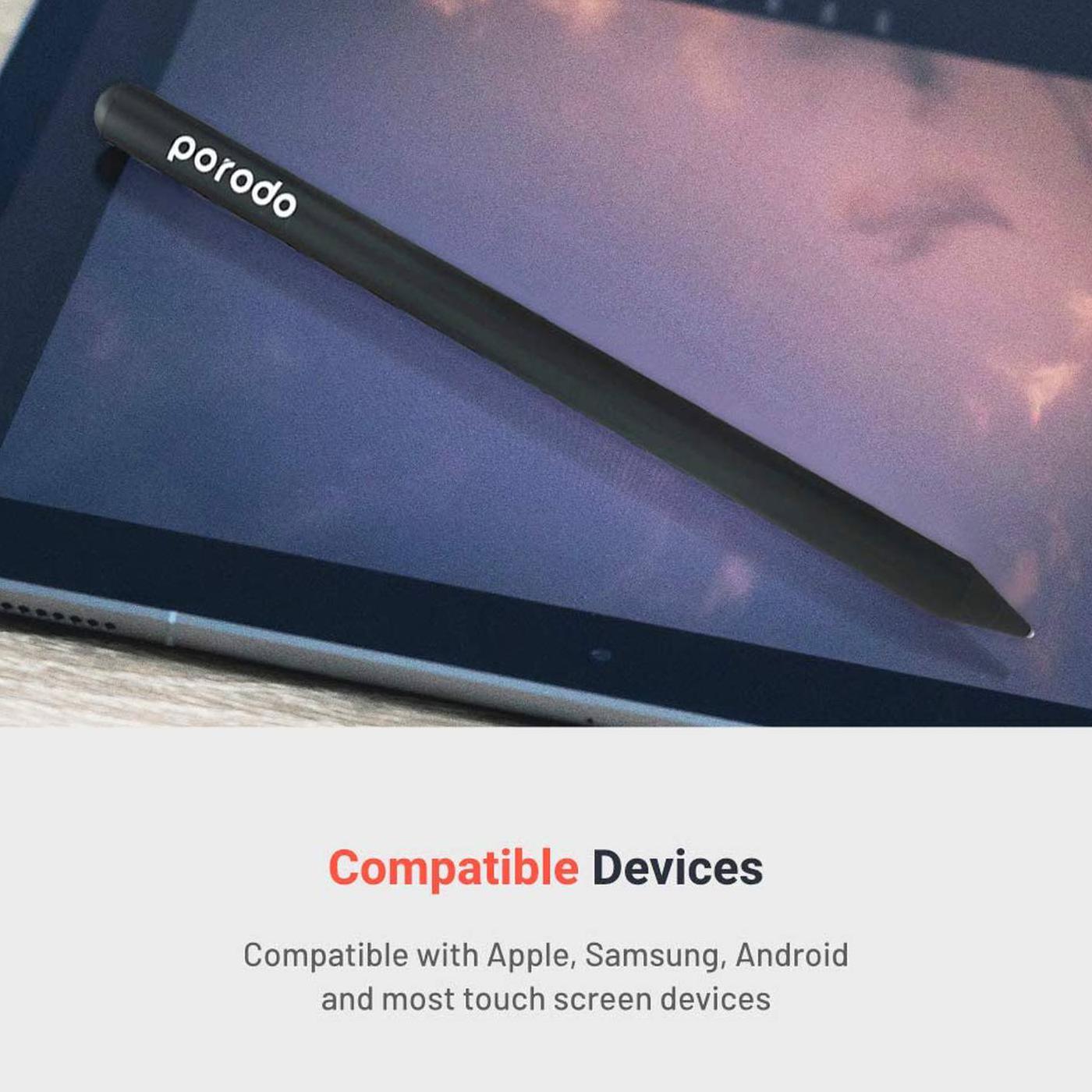 Porodo Universal Stylus Tablets Pencil For Android and Apple Devices ...