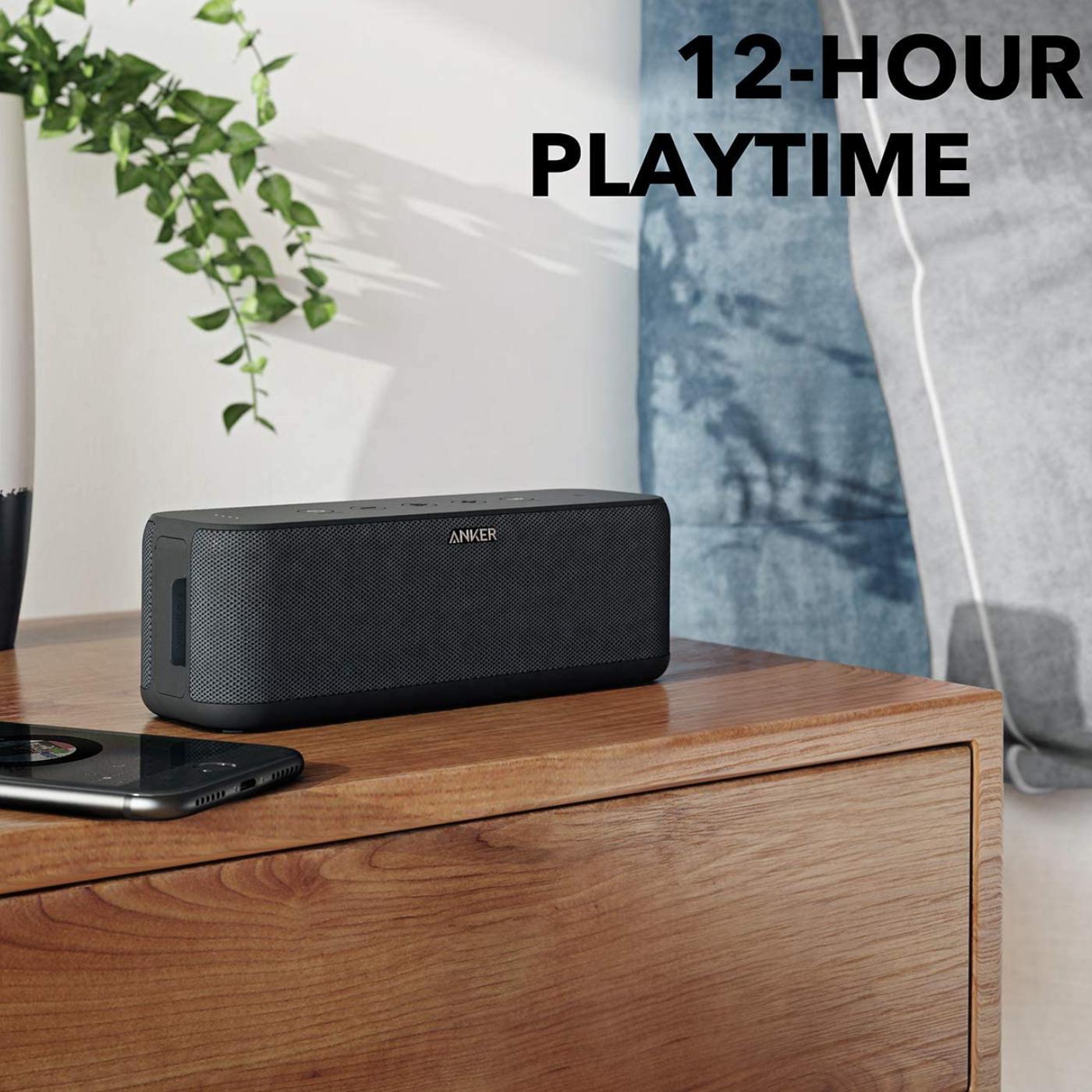 Anker Soundcore Boost Bluetooth Speaker - Black - Eshtir.com