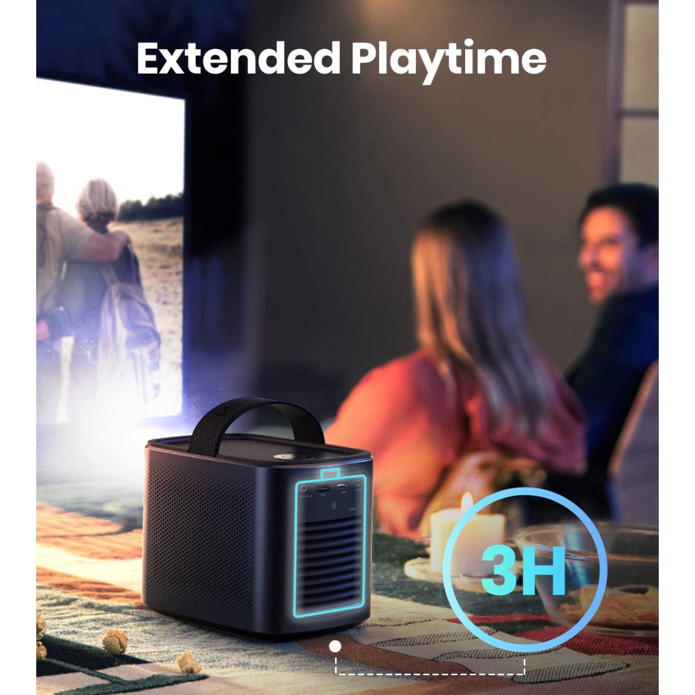 Anker Nebula Mars II Pro 500 ANSI Portable Projector - Eshtir.com