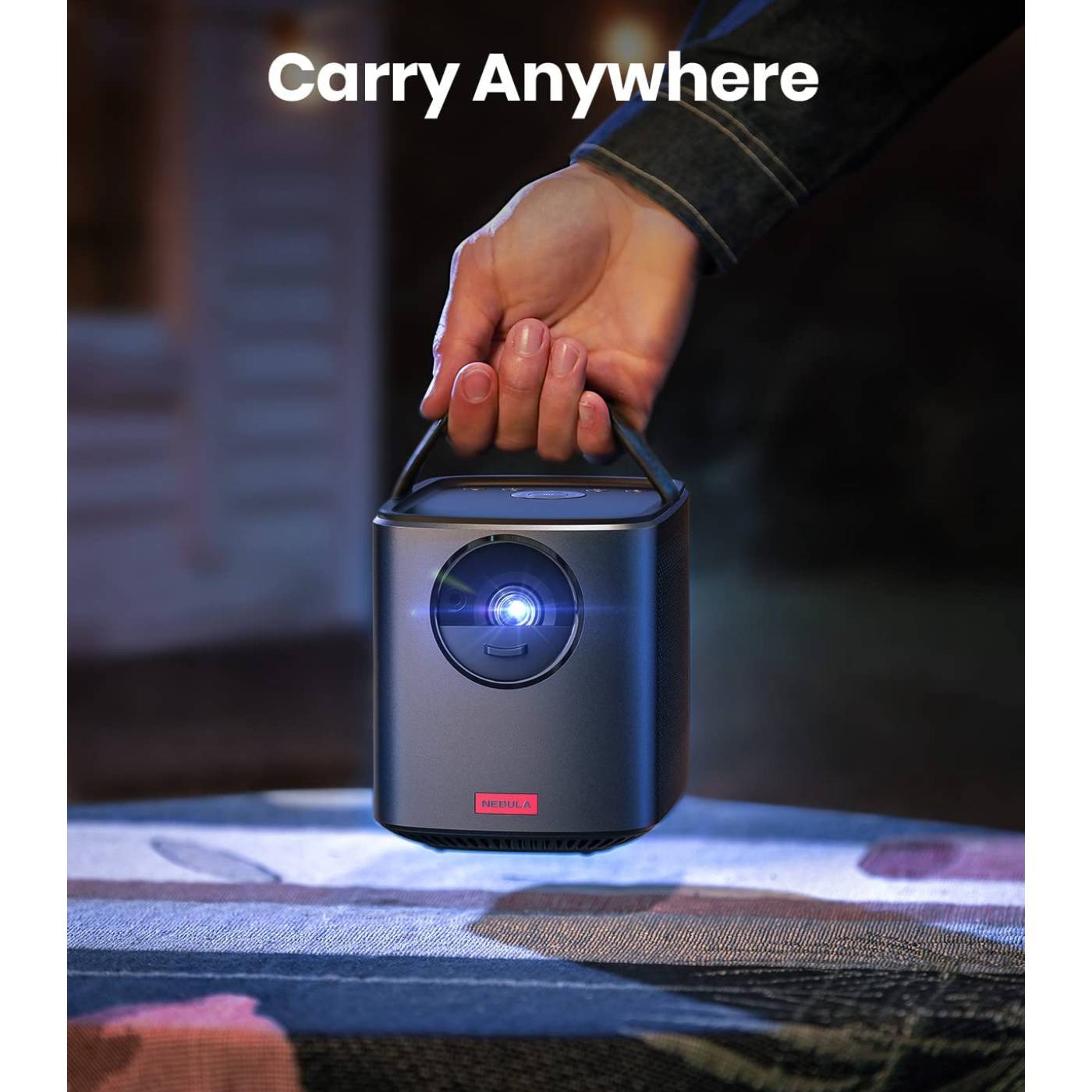 Anker Nebula Mars II Pro 500 ANSI Portable Projector - Eshtir.com