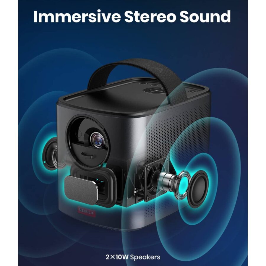 Anker Nebula Mars II Pro 500 ANSI Portable Projector - Eshtir.com