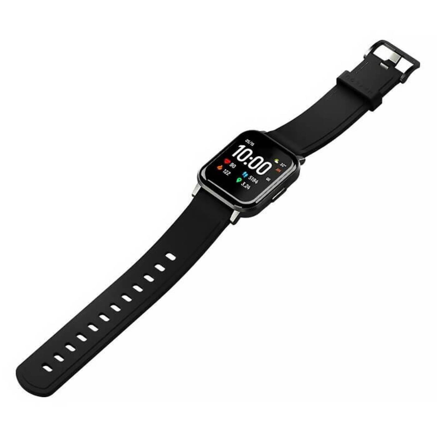 Haylou LS02 Bluetooth Smartwatch - Black - Eshtir.com