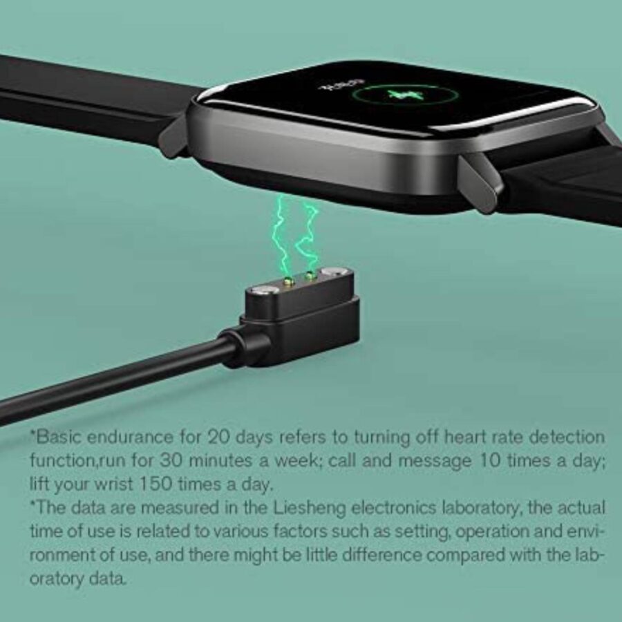 Haylou LS02 Bluetooth Smartwatch - Black - Eshtir.com