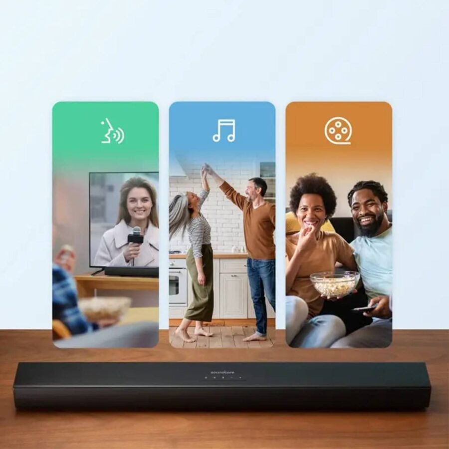 Anker Soundcore Infini 2 Channel Sound Bar 2.1 - Black - Eshtir.com