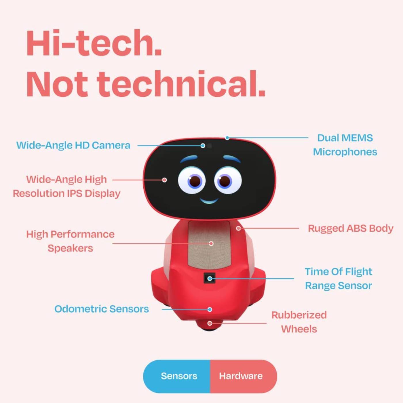 Miko 3 Educational AI-Powered Smart Robot for Kids - Eshtir.com