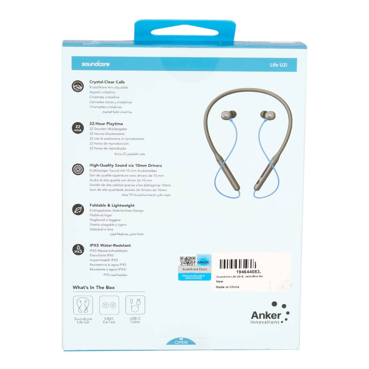 Anker Soundcore Life U2i Wireless In Ear Headphones - Eshtir.com