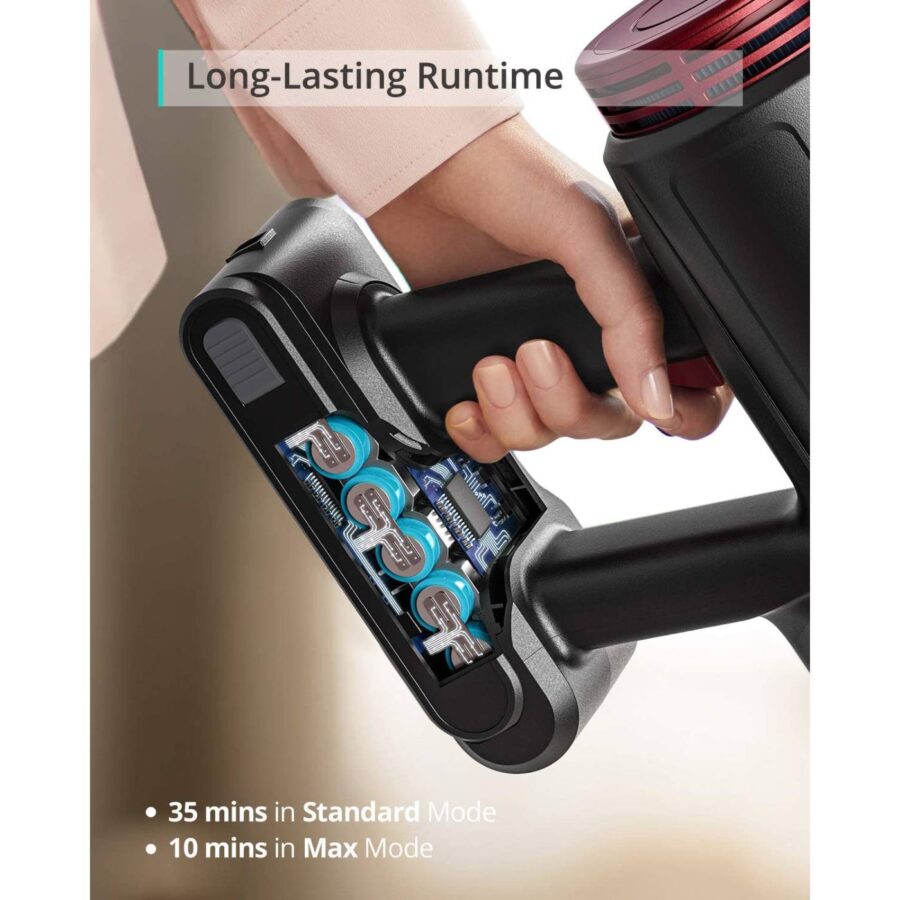 Eufy by Anker HomeVac S11 Lite Cordless Stick Vacuum Cleaner – Red ...