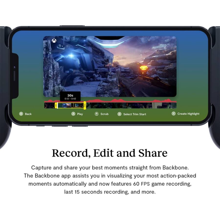 Backbone One Mobile Gaming Controller for iPhone / PlayStation Edition - Eshtir.com