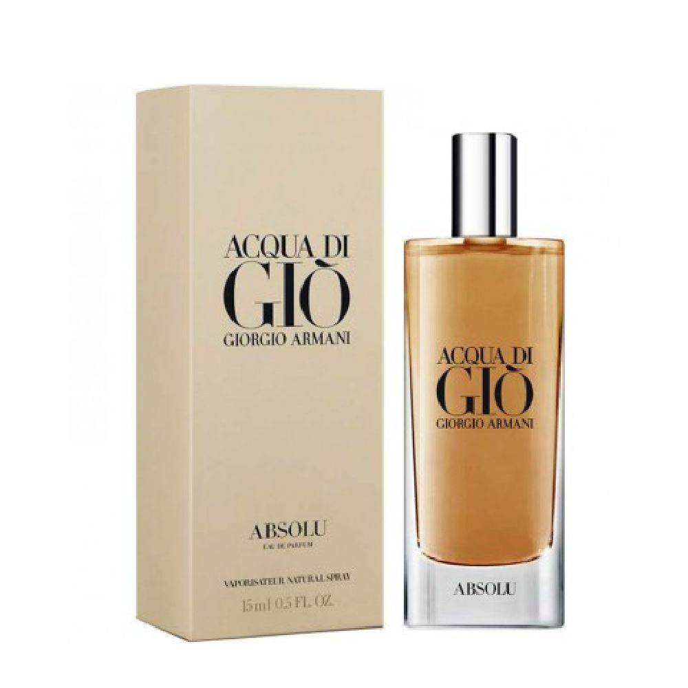 Giorgio Armani Aqua Di Gio Absolu For Men Eau De Parfum Miniature 15ml ...