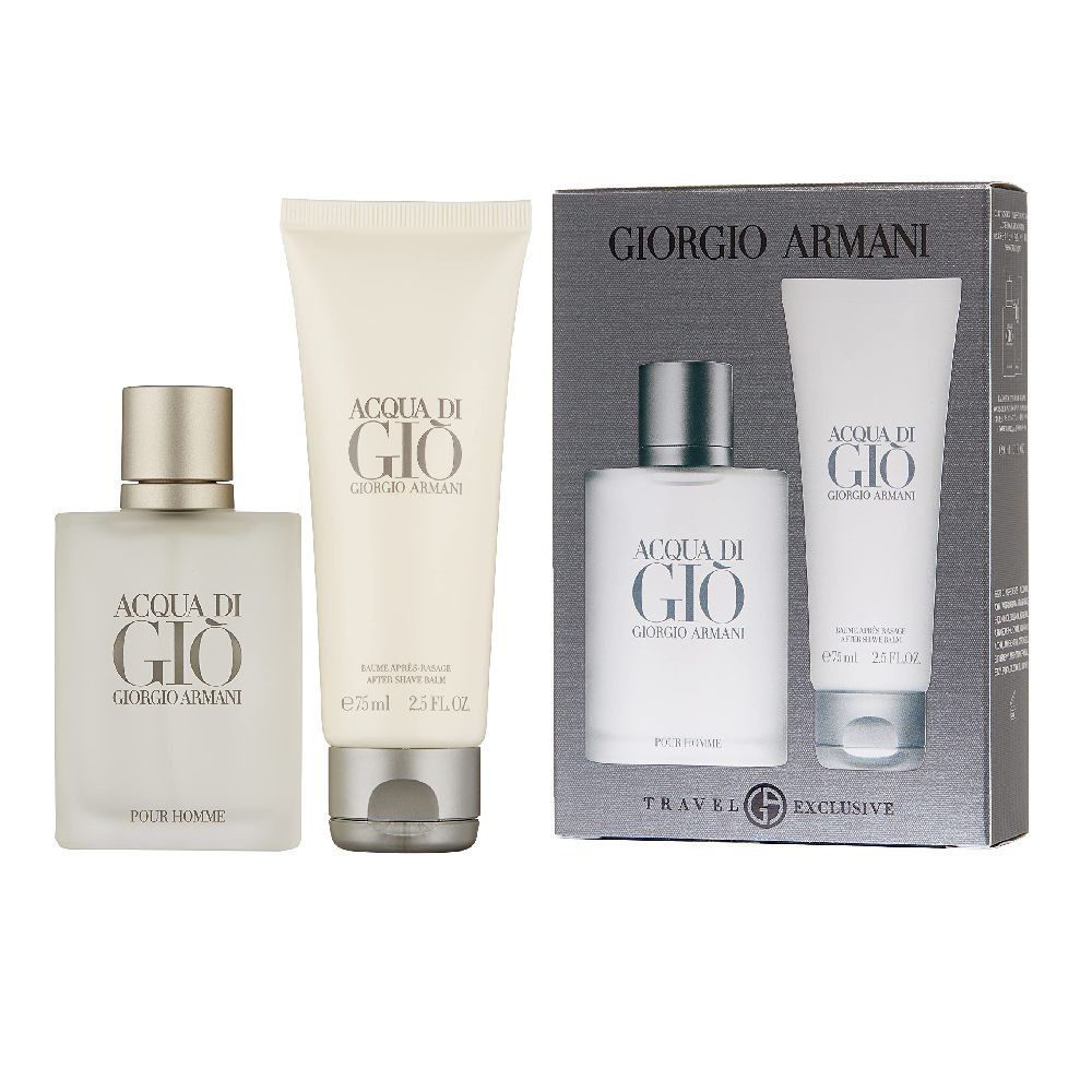Giorgio Armani Aqua Di Gio For Men Eau De Toilette 50ml+75ml ASB Travel ...