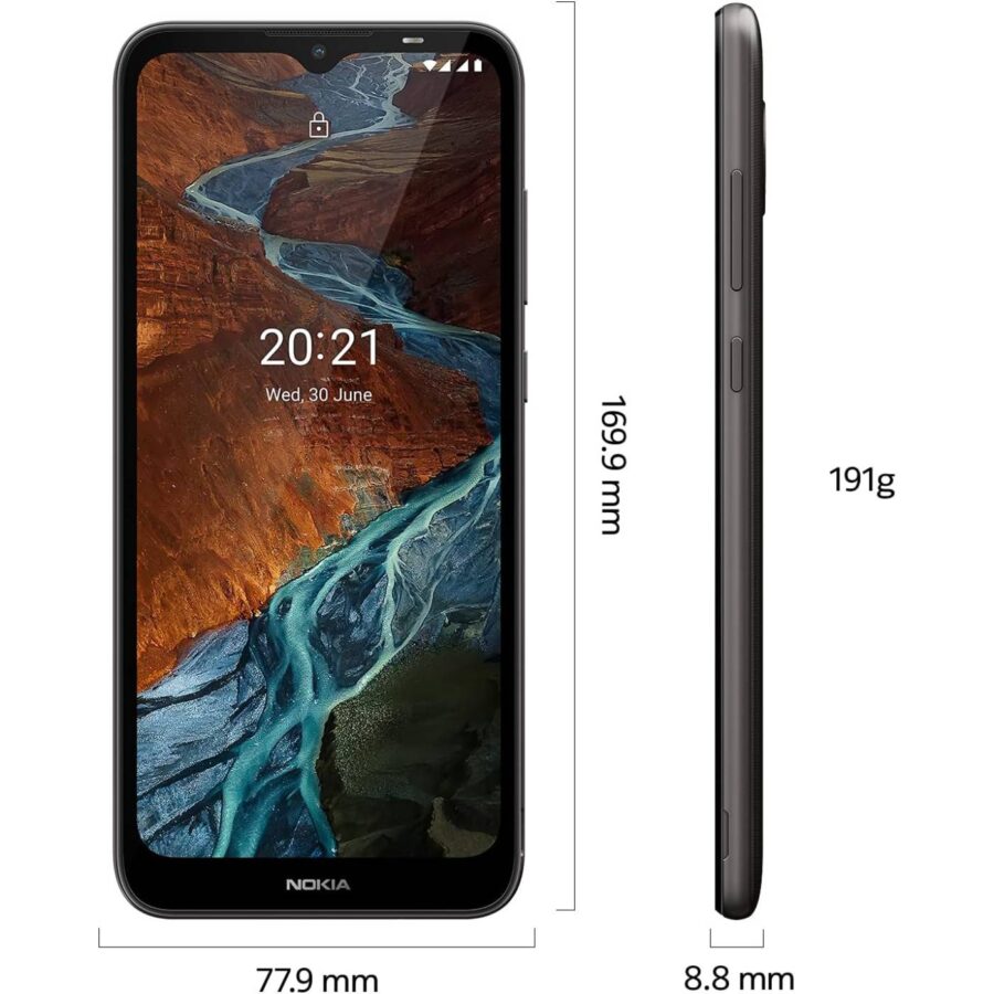 Nokia C10 Android Smartphone, Dual Sim, 1 GB RAM, 32 Memory, 6.51"HD+ ...