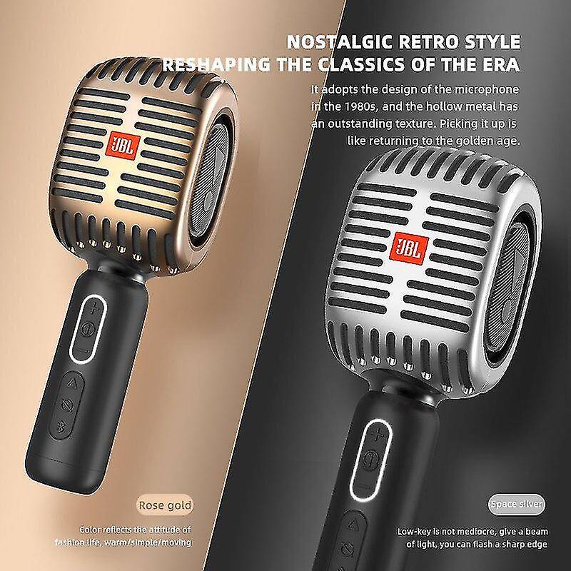 JBL KMC600 Bluetooth Wireless Karaoke Microphone - Eshtir.com