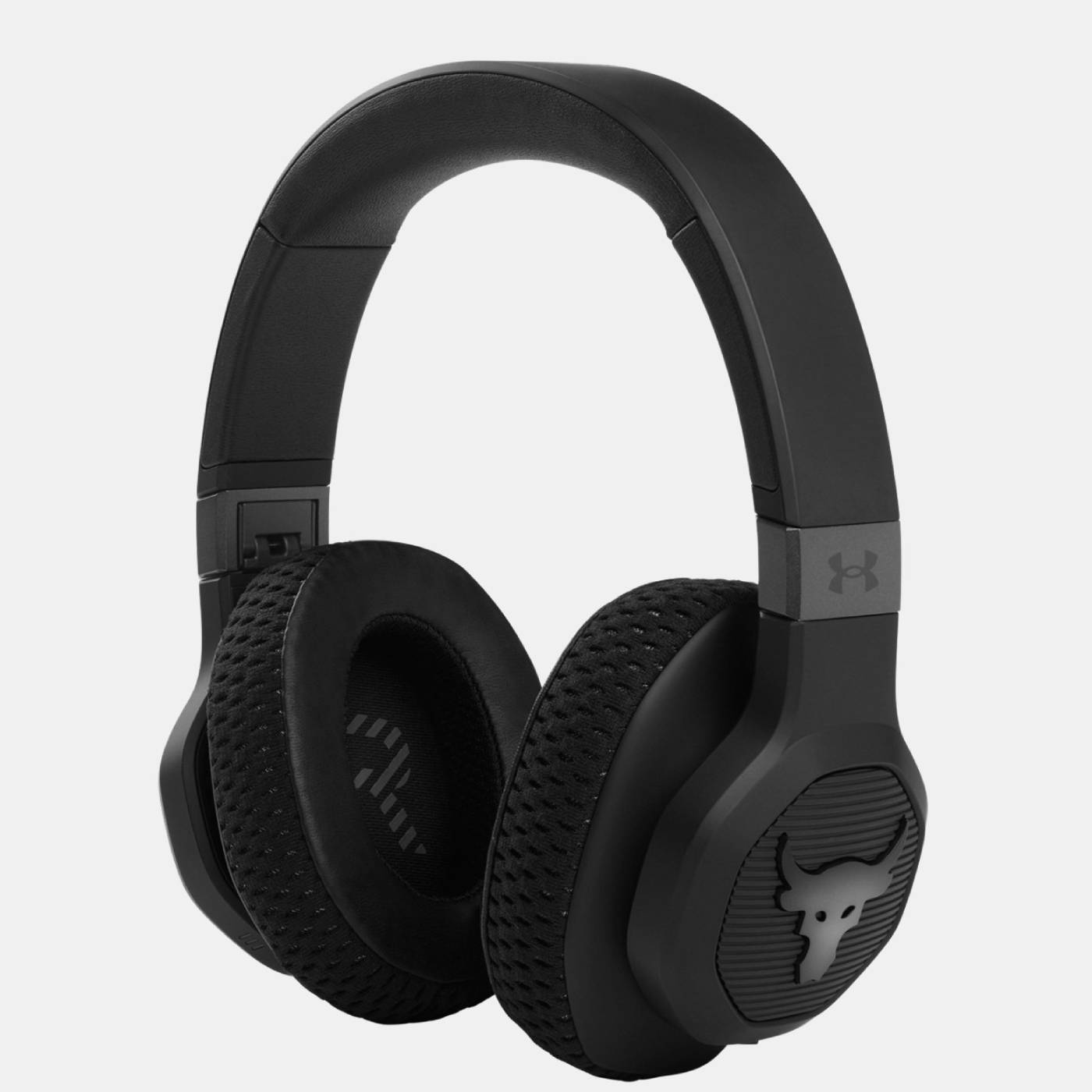 Under Armour Project Rock Over-Ear Training Headphones - Black - Eshtir.com