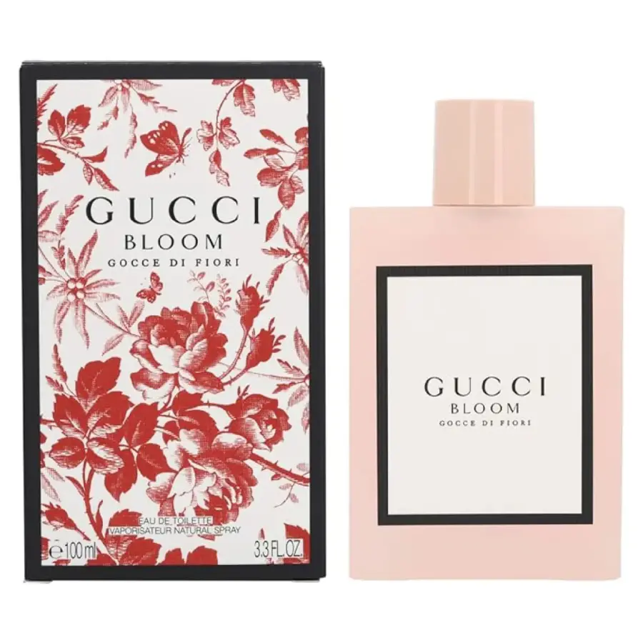 Gucci Bloom Gocce Di Fiori For Women Eau De Toilette 100Ml - Eshtir.com