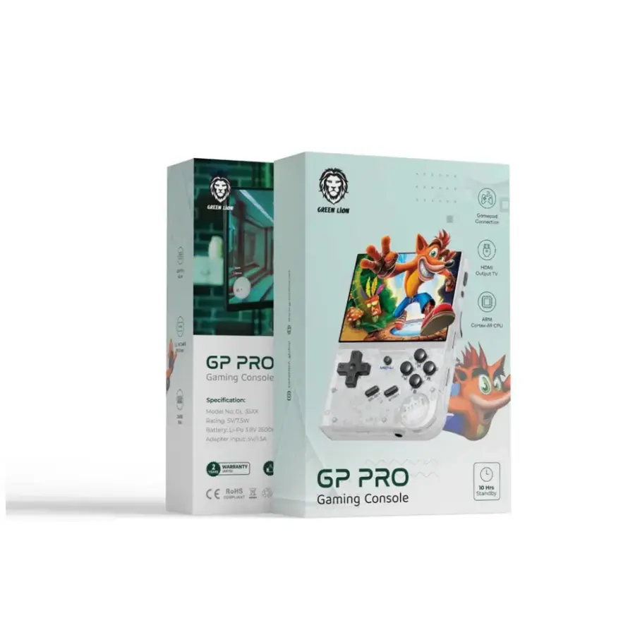 Green Lion GP Pro Gaming Console 64GB 2600mAh - Eshtir.com
