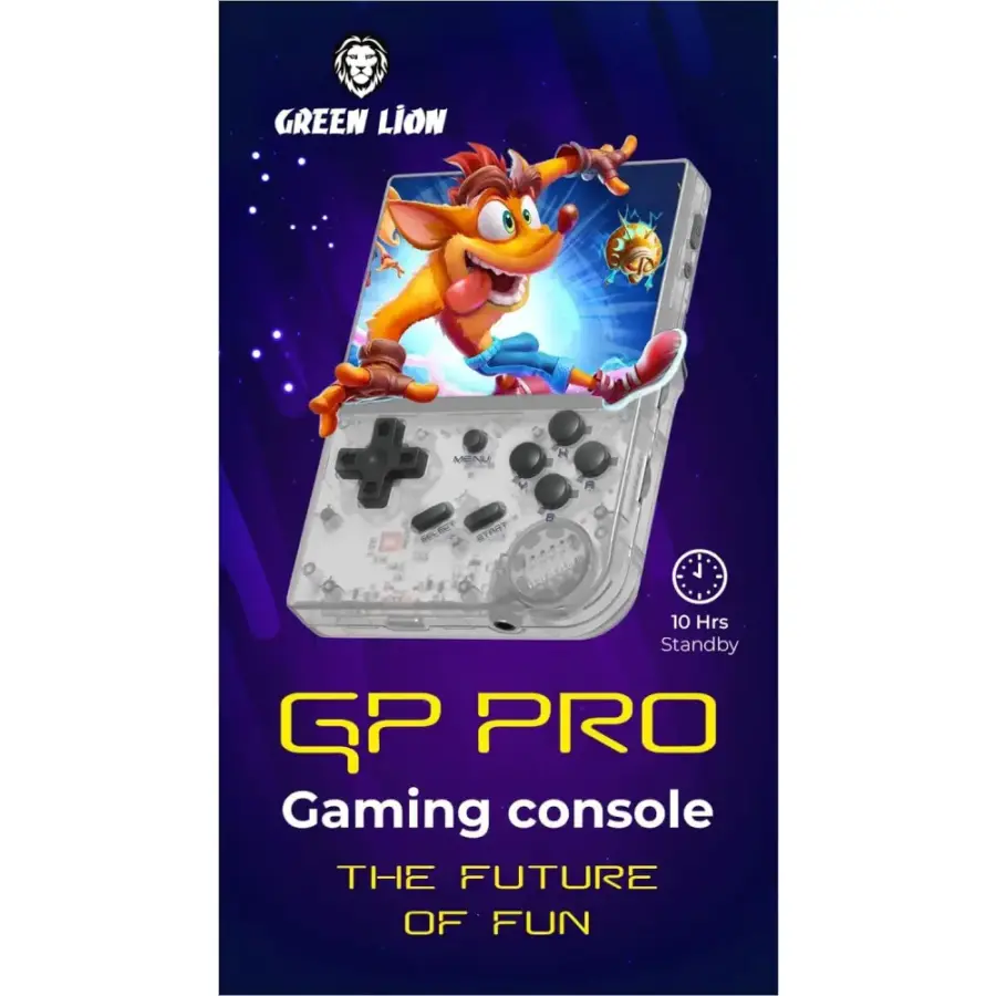 Green Lion GP Pro Gaming Console 64GB 2600mAh - Eshtir.com
