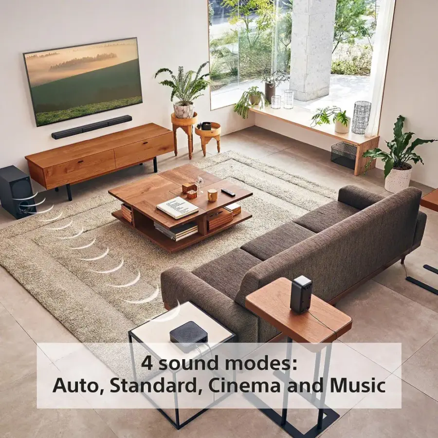 Sony HT-S40R Home Theater 5.1Ch Soundbar System - Black - Eshtir.com