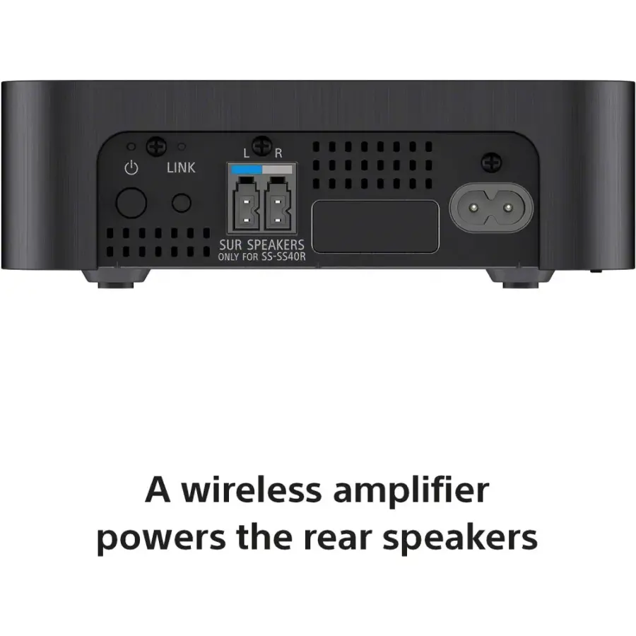 Sony HT-S40R Home Theater 5.1Ch Soundbar System - Black - Eshtir.com