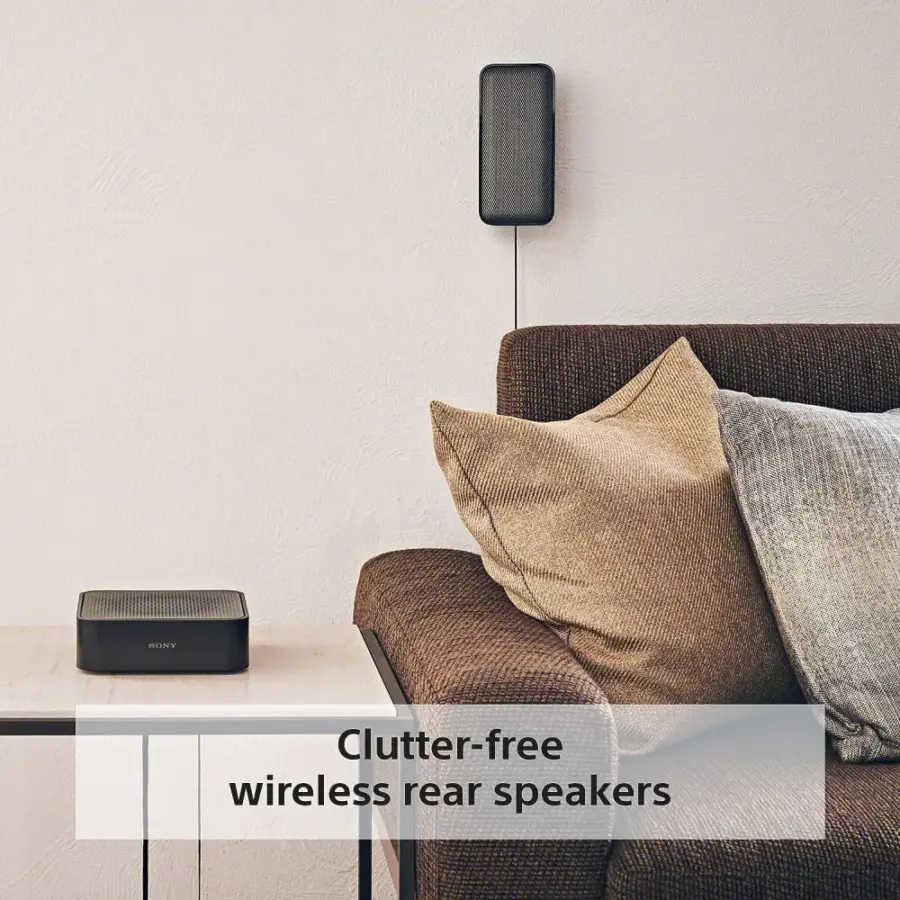 Sony HT-S40R Home Theater 5.1Ch Soundbar System - Black - Eshtir.com