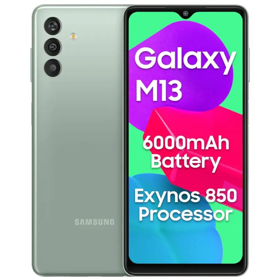Samsung Galaxy M13 4G Android Smartphone 6GB, 128GB Storage - Eshtir.com