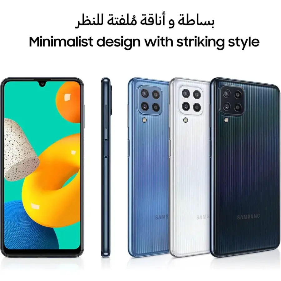 Samsung Galaxy M32 4G Android Smartphone (UAE Version) 6GB RAM 128GB Storage - Eshtir.com