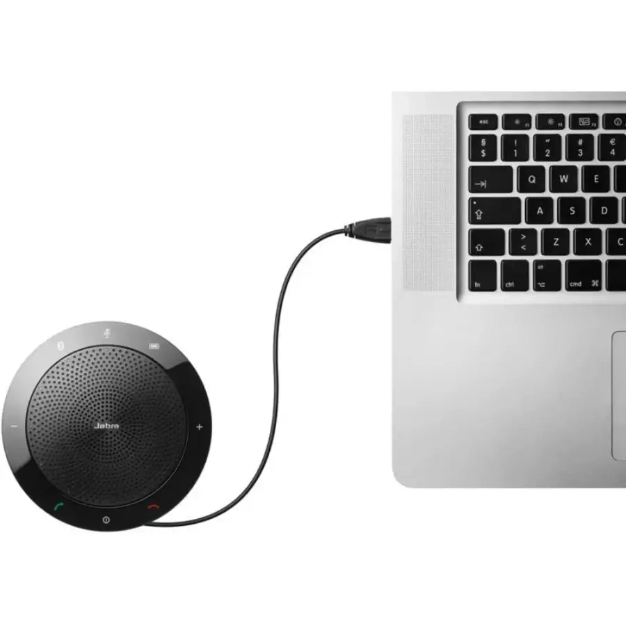 Jabra SPEAK 510 Speakerphone UC Portable USB and Wireless Bluetooth ...