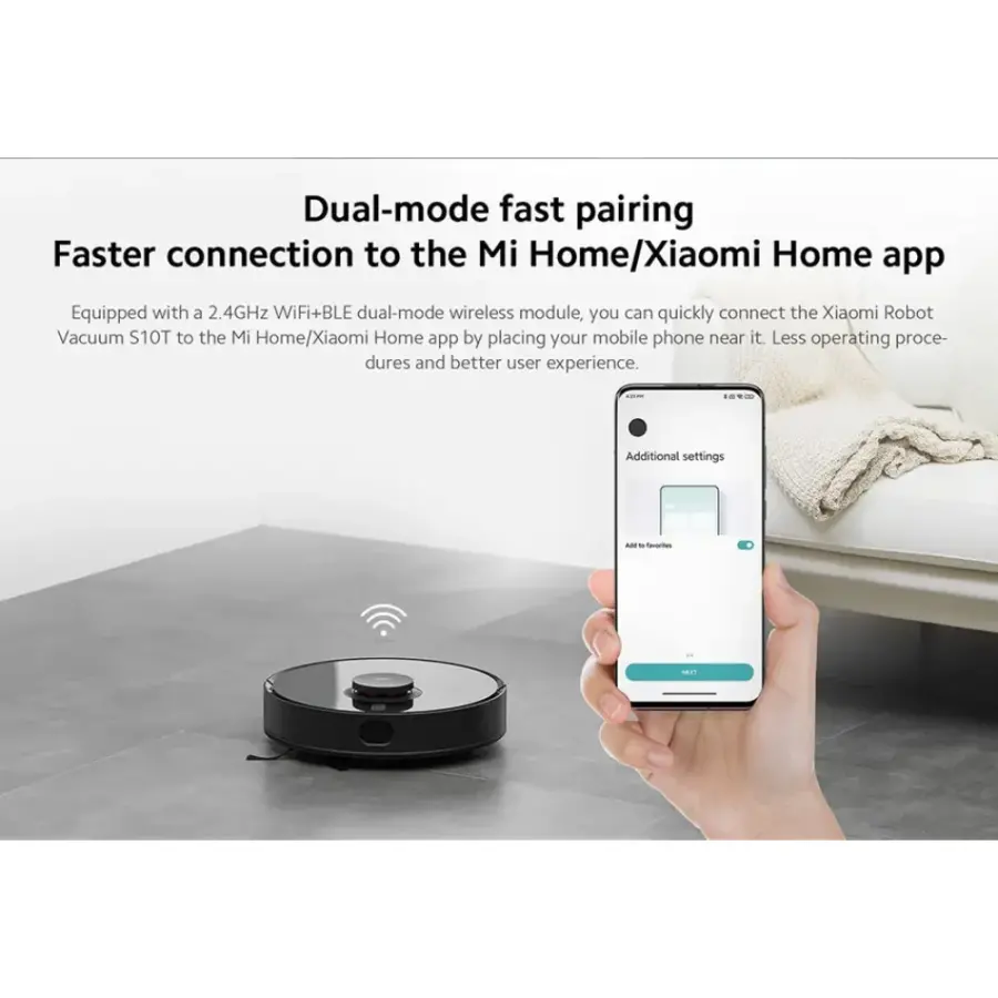 Xiaomi Mi S10T Robot Vacuum Cleaner - Eshtir.com