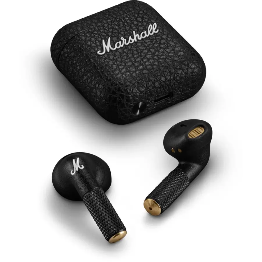 Marshall Minor IV True Wireless Earbuds - Black - Eshtir.com