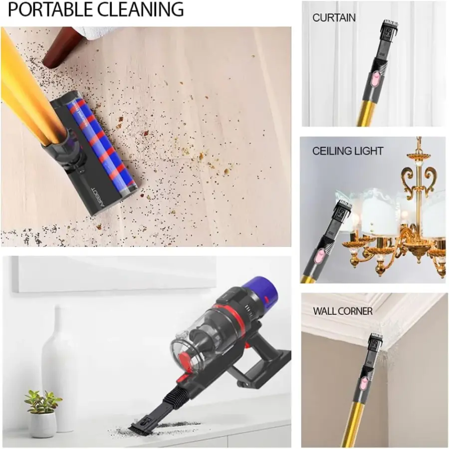 Airbot Hypersonics Max VC101 Smart Cordless Vacuum Cleaner - Eshtir.com