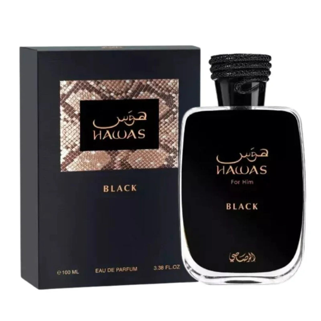 Rasasi Hawas Black Eau De Parfum 100ml - Eshtir.com